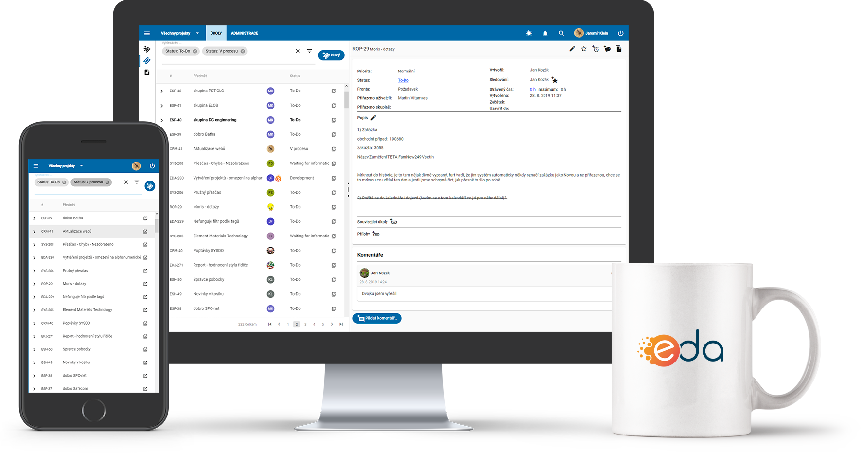 O systému EDA – EDA | Cloud ticketing system